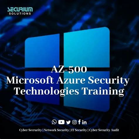Self Pace Learning Az 500 Microsoft Azure Security Technologies Training At ₹ 44999 Person In Noida