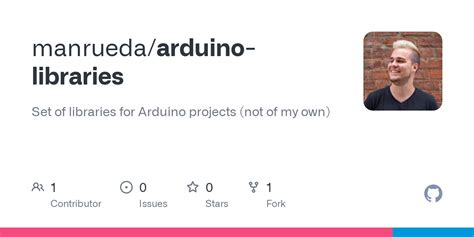 Github Manrueda Arduino Libraries Set Of Libraries For Arduino Projects Not Of My Own