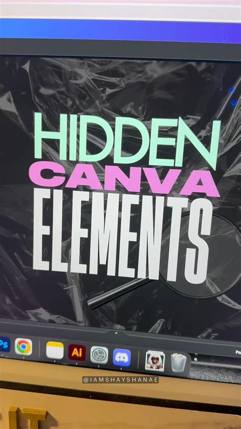 Canva Hidden Elements By Iamshayshanae On Instagram Graphic Design Tutorials Learning