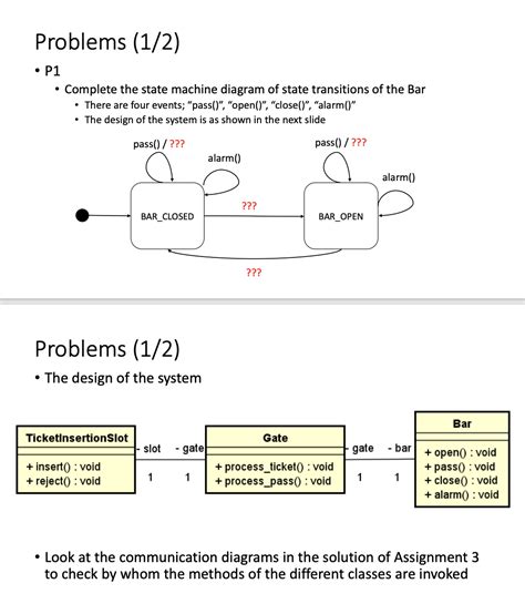 solved complete problem 1 ﻿using uml standards please draw