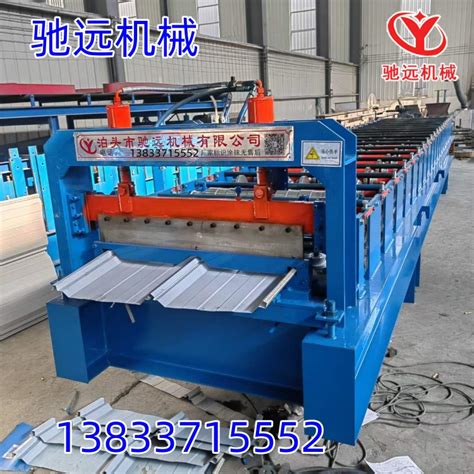 全自动彩钢板角驰压瓦机760 820角驰瓦成型机470暗扣板瓦楞机设备虎窝淘