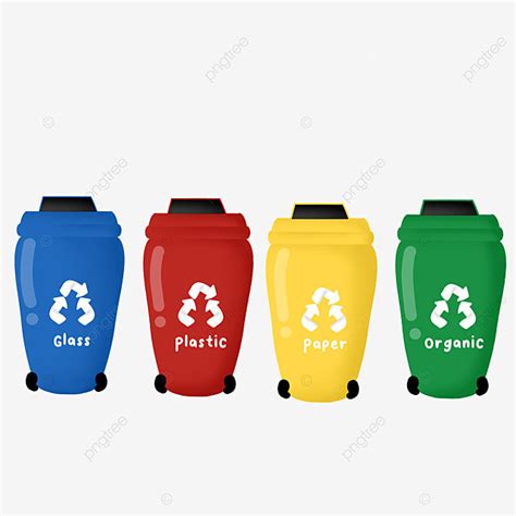 쓰레기 일러스트 분류 그림 종이 쓰레기 분류 회수 플라스틱 Png 일러스트 및 Psd 이미지 무료 다운로드 Pngtree