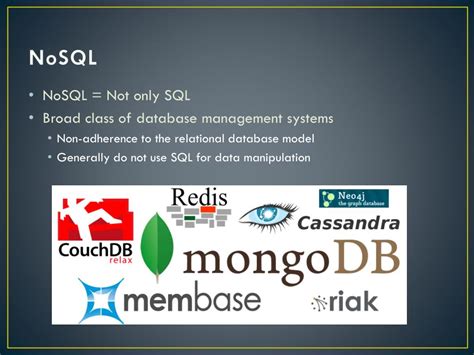 Ppt Nosql Powerpoint Presentation Free Download Id1566765