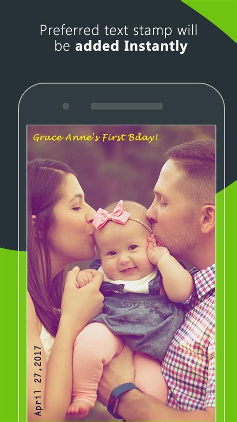 Add Text And Timestamp On Gallery Photos