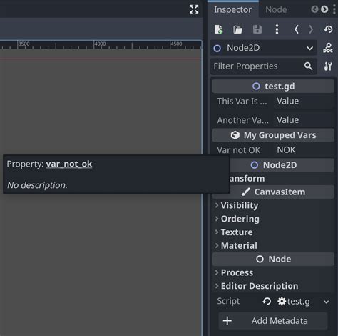 Inspector Variables Description Not Showing If Inside A Category · Issue 70452 · Godotengine