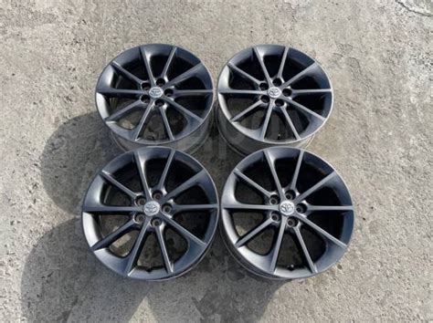Комплект оригинал дисков Toyota R17, 17", 1 шт, 5x100, литой, 4 шт, б/у ...