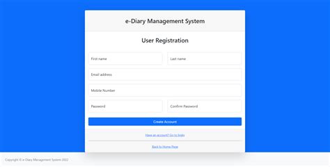E Diary Management System Project Using Php And Mysql Phpgurukul