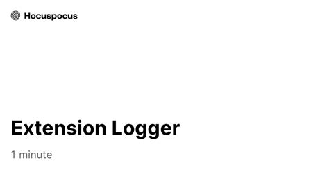 Extension Logger Tiptap Extension Logger Tiptap