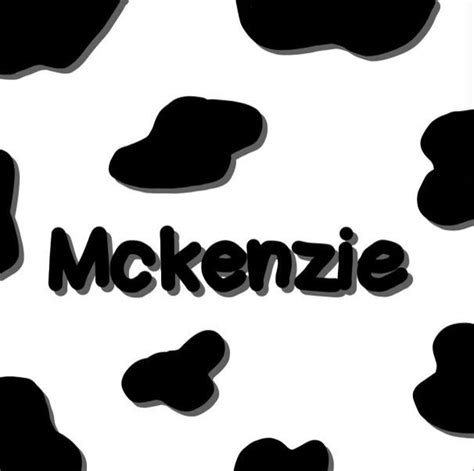 Cow Pattern Wallpaper For Mckenzie