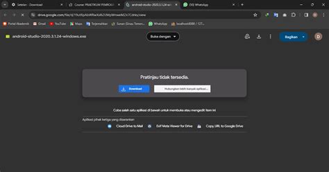 TAHAPAN INSTALASI ANDROID STUDIO
