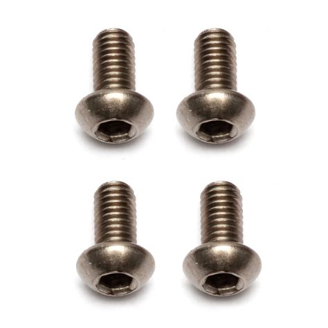 FT Ti Screws, M3x6 mm BHCS | Associated Electrics