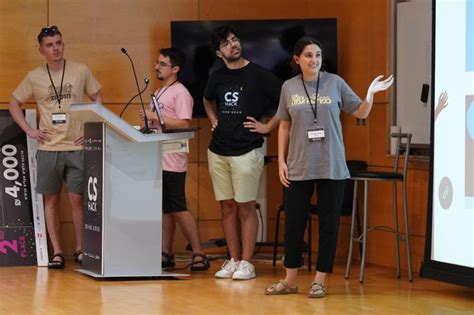 adam jaber on linkedin hackathon techforgood community react nlp