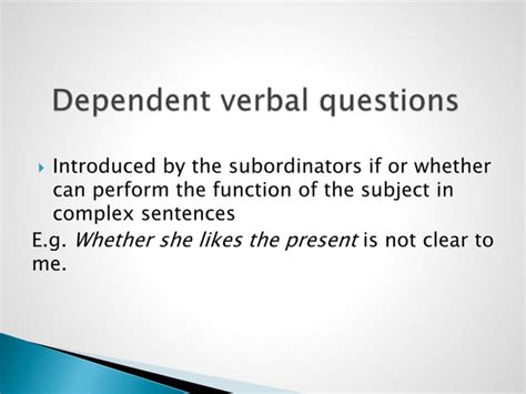 complex sentences nominal clauses subject clauses extraposed subject