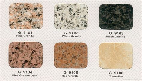 Marble Color Chart 3 Guangzhou Xinghe Aluminum Composite Panel Co Ltd