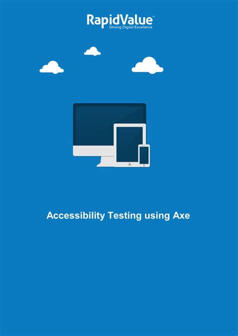 Accessibility Testing Using Axe Pdf