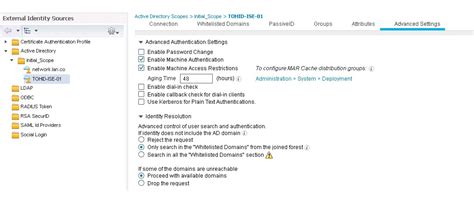 Cisco ISE 2 3 Problrm Join To Domain Cisco Community