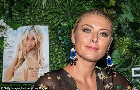 Maria Sharapova Stuns In Elegant Semi Sheer Maxi Dress