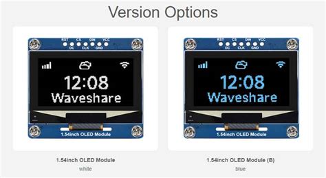 Raspberry Pi Arduino Stm32 Esp32 Jetson Nano 154inch Oled Display