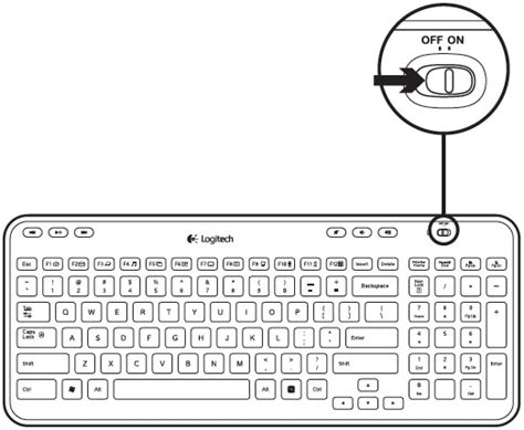 Turning The K360 Keyboard On And Off Logitech Support Download
