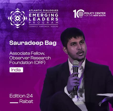 Policy Center For The New South On Linkedin 🌟 Meet Sauradeep Bag Sauradeep Bag Is An Associate
