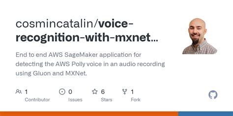Github Cosmincatalinvoice Recognition With Mxnet And Sagemaker End