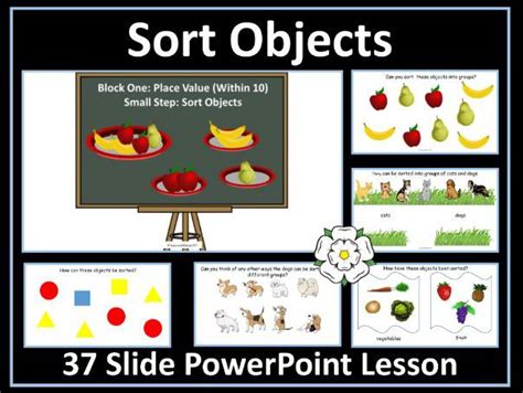 Sort Objects Year 1 White Rose Maths Inspire And Educate By Krazikas
