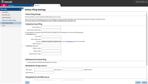 how do i setup a user knowledge base taxcalc