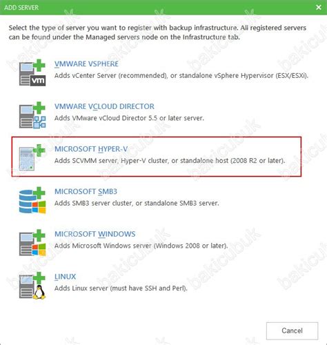 Veeam Backup And Replication V95 Host Ekleme Baki Çubuk