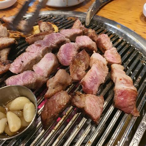 [안산 한대앞역 맛집] 삼사오 안산 이동 통삼겹살 맛집에서 고기파티 🐖 네이버 블로그