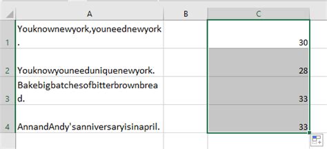 How To Count The Number Of Characters Excluding Spaces In Excel Cell