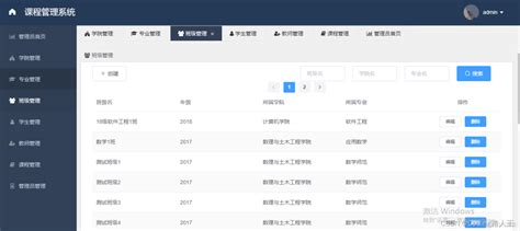 基于springbootmybatisplusvue的前后端分离的学生选课课程教务管理系统coding路人王的技术博客51cto博客