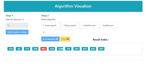 Github Sanketr Algorithm Visualizer Algorithm Visualizer