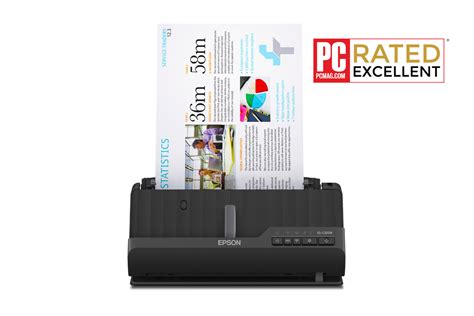 Workforce Es C320w Wireless Compact Desktop Document Scanner With Auto Document Feeder