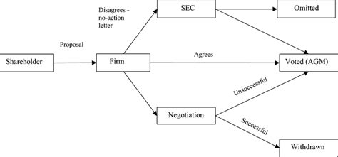 The Proxy Statement Filing Process And The Possible Outcomes Download Scientific Diagram
