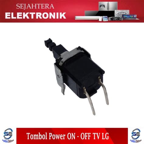 Jual Tombol Power On Off Tv Lg Saklar Tv Lg Shopee Indonesia