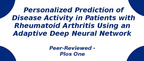 Trending Research Topics In Rheumatoid Arthritis Prediction S Logix