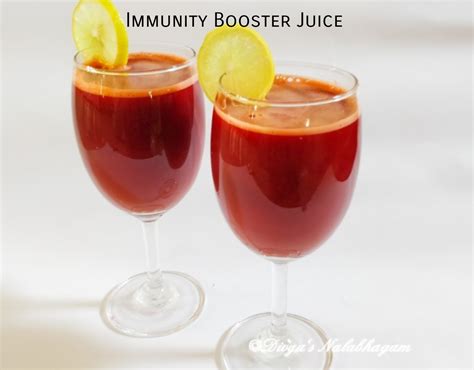 Immunity Booster Juice Beetroot Carrot Ginger Juice Divyas Nalabhagam