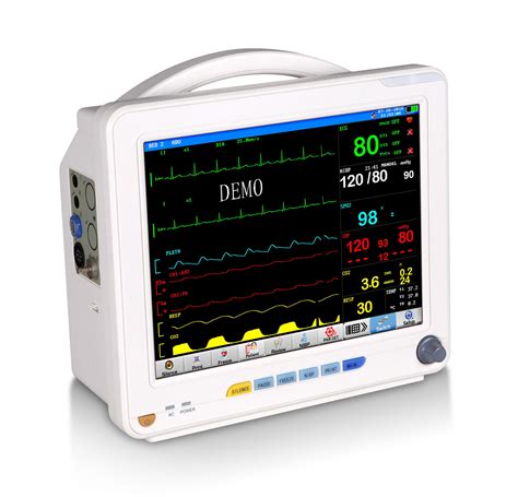 Rsd7000 Monitoring Equipment Spo2 Nibp Ecg Temp Medical Devices Ambulance Patient Monitor