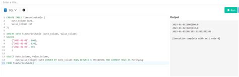 How To Analyze A Time Series In SQL A Detailed Guide MySQLCode