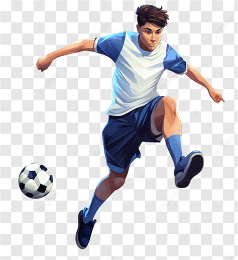 공을 드리블하는 역동적인 축구 선수 축구 피 축구 선수 스포츠 일러스트레이션 Png 일러스트 및 이미지 에 대한 무료 다운로드 Pngtree