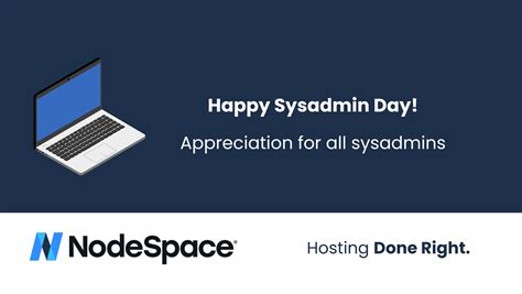 happy sysadmin day nodespace