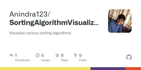 GitHub Anindra SortingAlgorithmVisualizer Visualize Various Sorting Algorithms