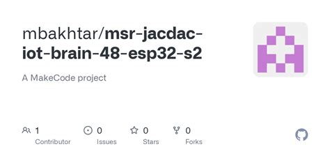Github Mbakhtarmsr Jacdac Iot Brain 48 Esp32 S2 A Makecode Project