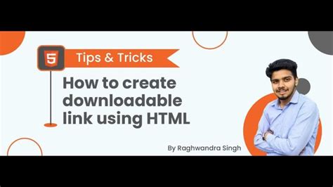 Yogendra Singh Negi On Linkedin How To Create A Downloadable Link Using Html Webdevelopment