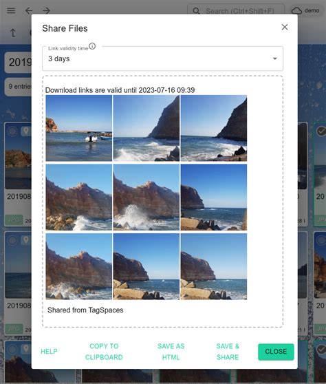 Share Files And Folders TagSpaces Docs