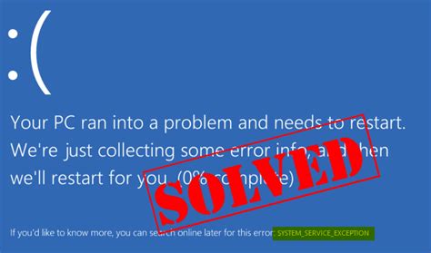 Windows 11 System Service Exception