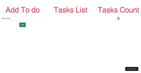 assignment 8 codesandbox
