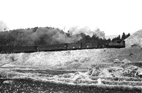 高森線のC12混合列車 鉄道写真19731982