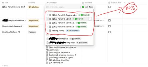 How To Show Sub Tasks Completion Percentage R Notion