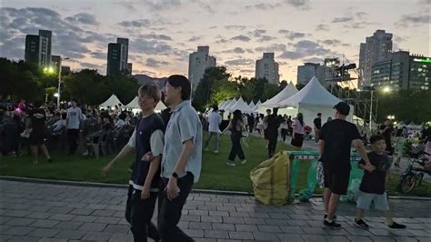 안양춤축제 현장 주변 둘러보기 20240928 직캠 걷고 달리고 춤추자 Anyang Dance Festival
